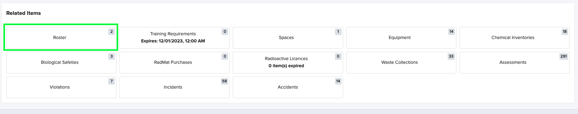 Employee Roster Via the Salute Portal
