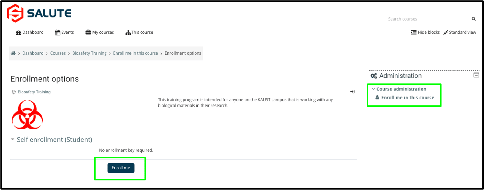 LMS Course Enrollments